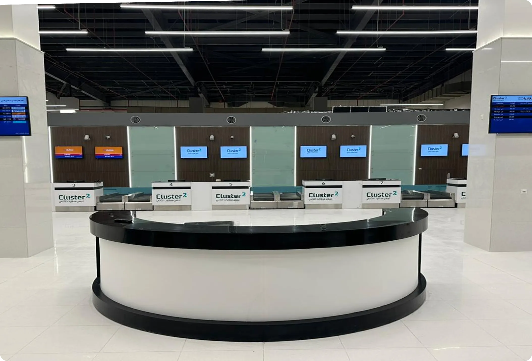 Lujain Group in the development of Al-Jouf Airport: Woodworks ...